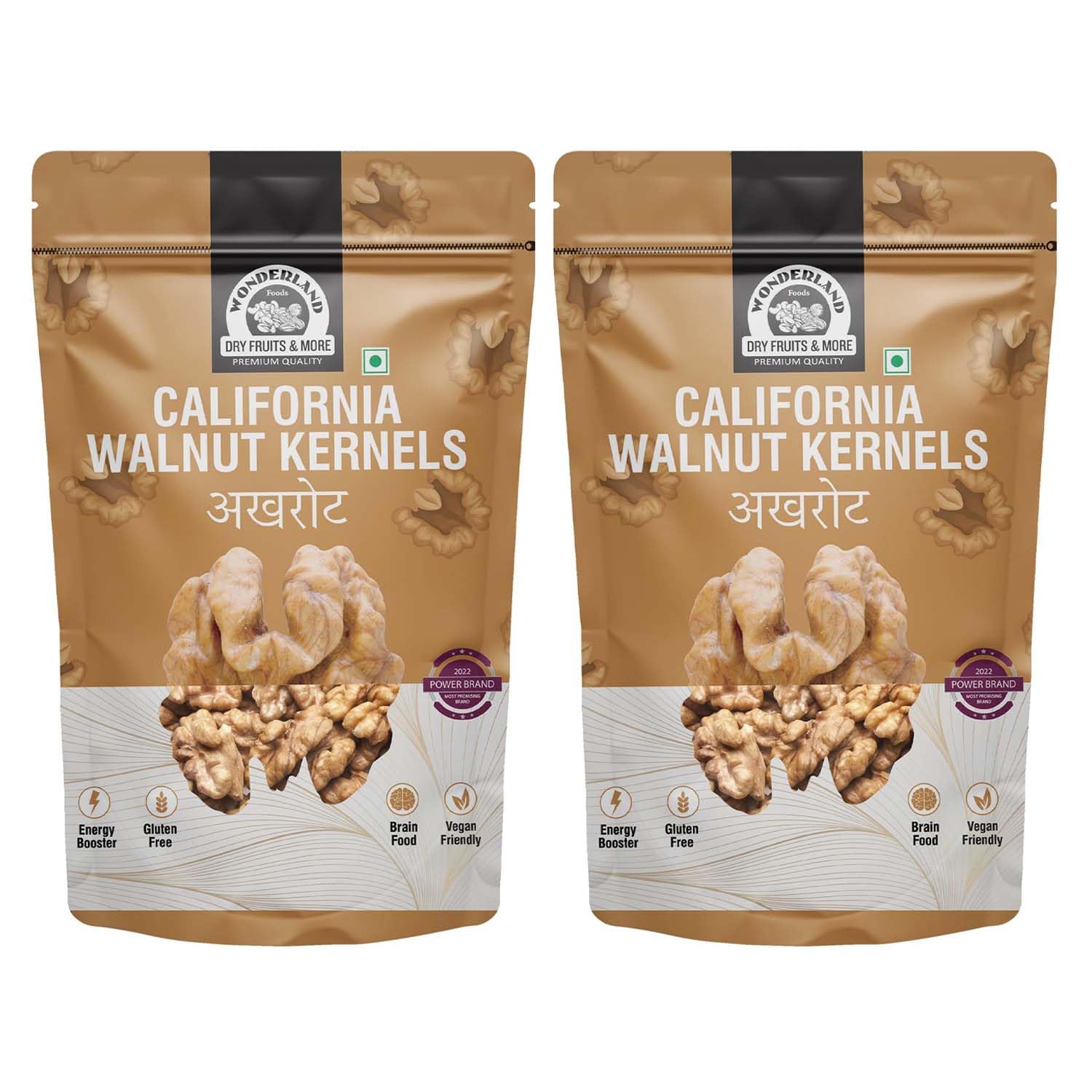 WONDERLAND FOODS (DEVICE) Dry Fruits California Walnuts Kernels (Akhrot ...