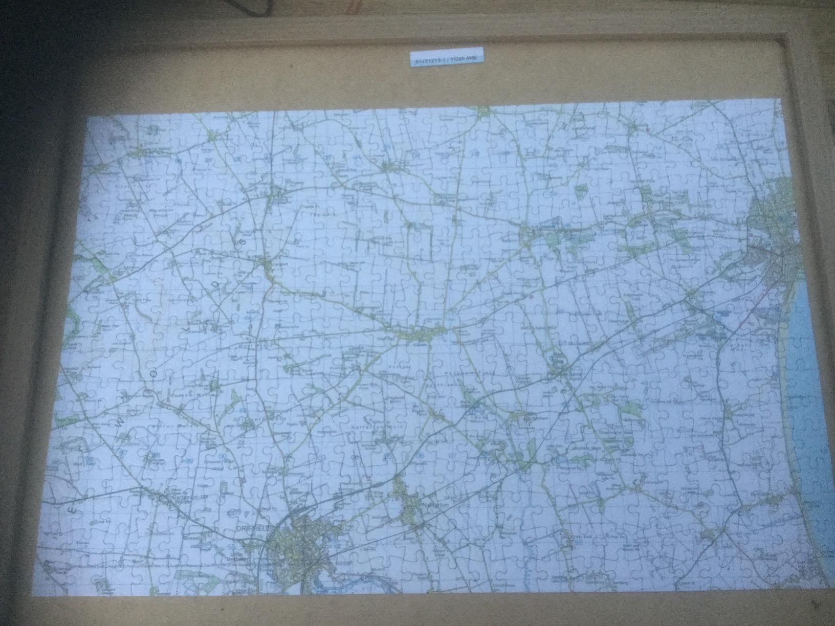 Personalised Landranger Map Jigsaw Puzzle - 400 Piece Jigsaw Puzzle ...