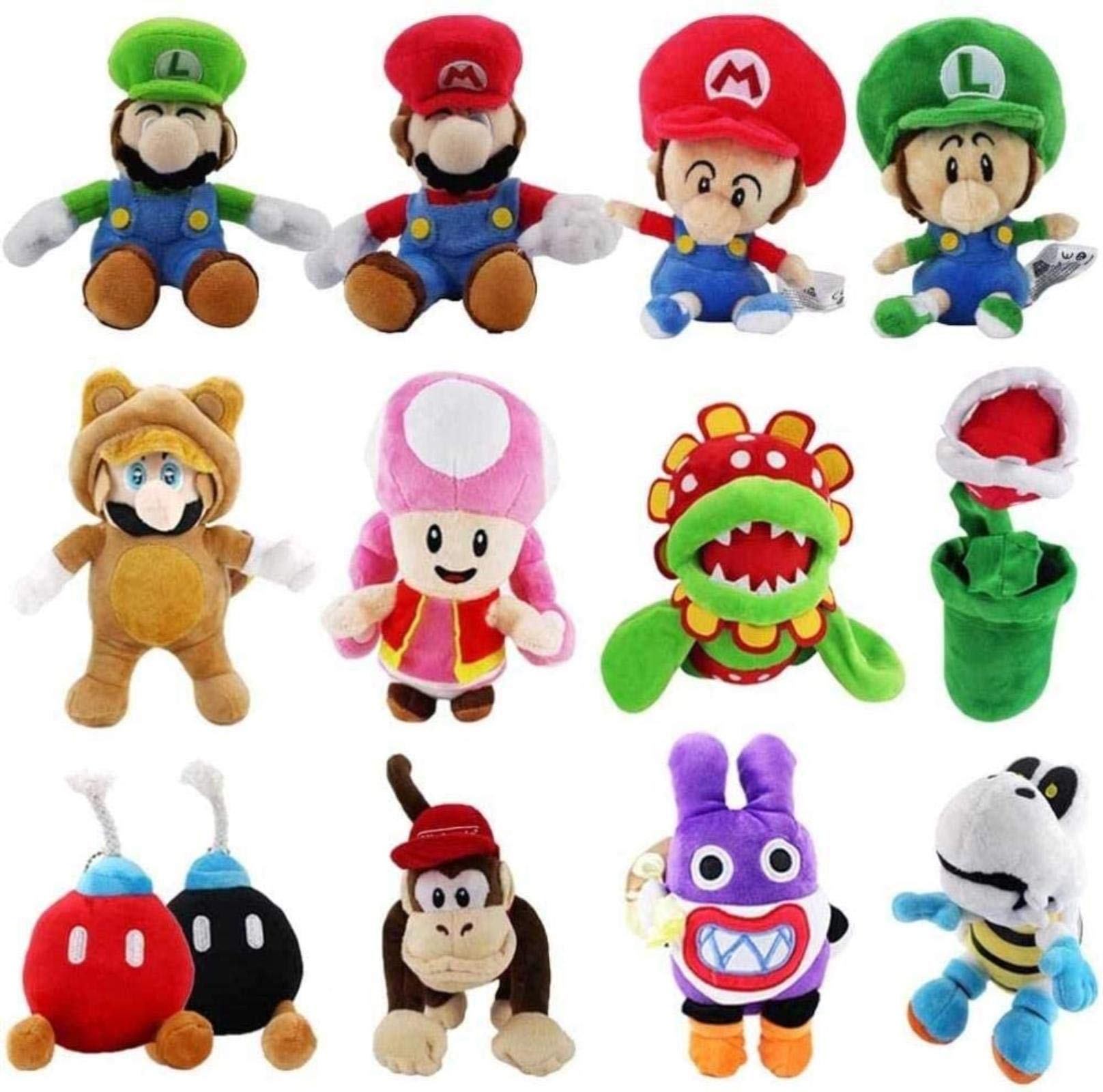 Dinegg Super Mario Bros Luigi Goomba Boo Ghost Time Guy | Desertcart INDIA