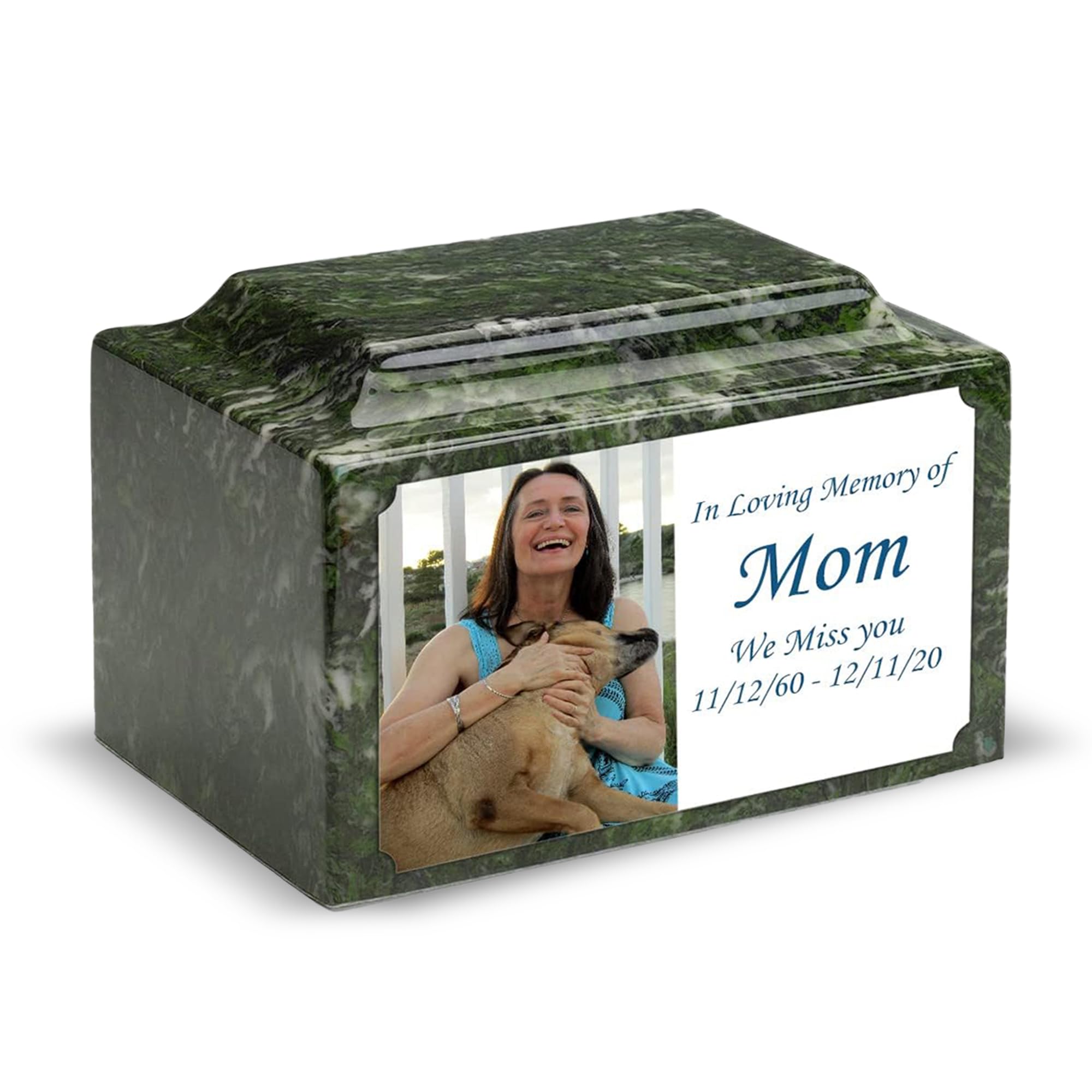 Amazon.com: GetUrns – Legacy Cultured Marble Urn by Mackenzie, Adult ...
