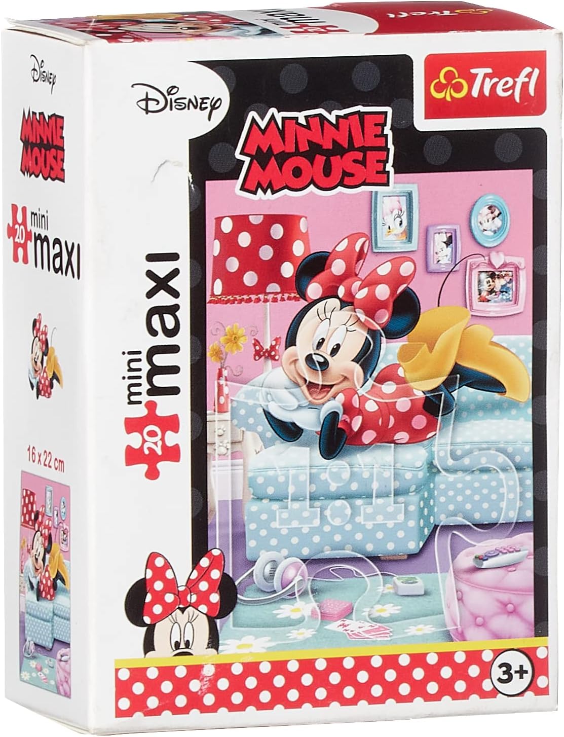 Minnie Mouse Mini Maxi Puzzle Stand 30pcs: Buy Online at Best Price in ...