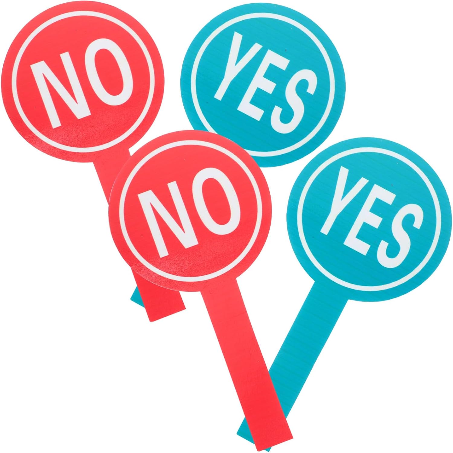 Amazon.com: no Paddle 4pcs Classroom Voting Paddles Handy Teacher ...