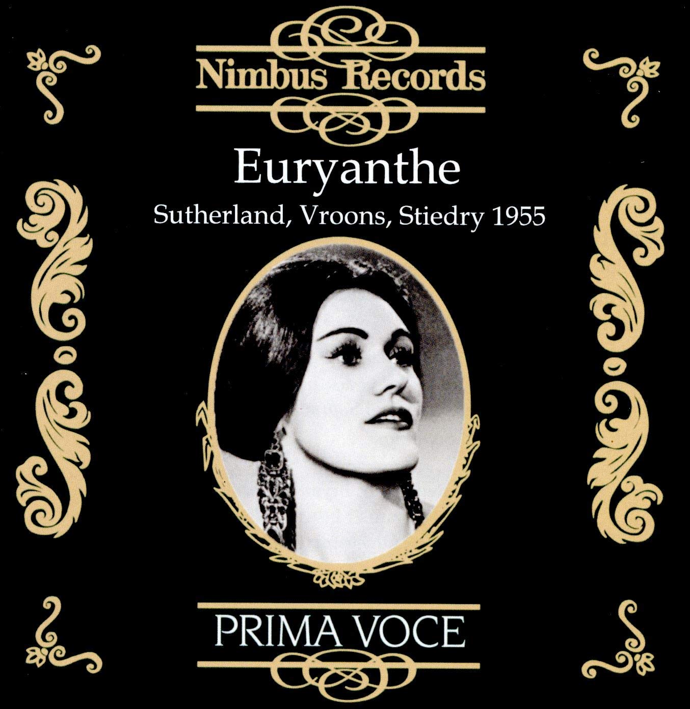 Euryanthe-a Romantic Opera - Sutherland, Vroons, Stiedry, BBC Symphony ...