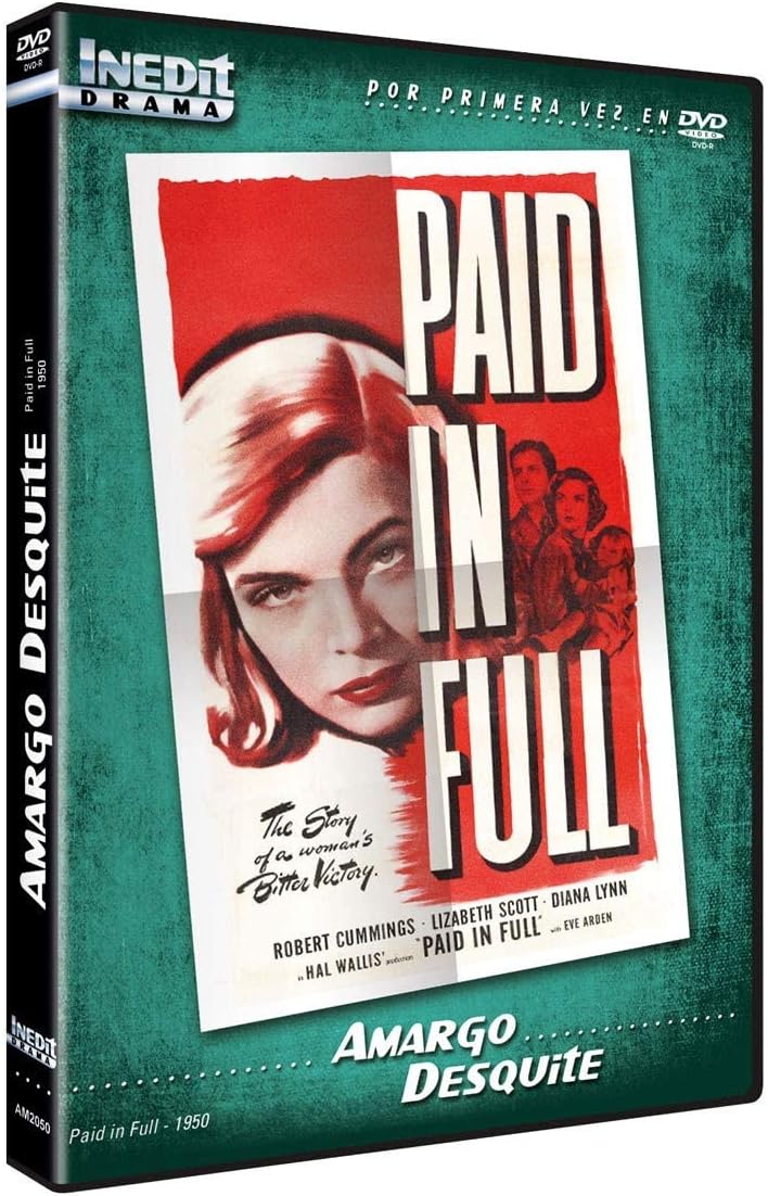 Paid in Full (1950) Dvd: Amazon.fr: DVD et Blu-ray
