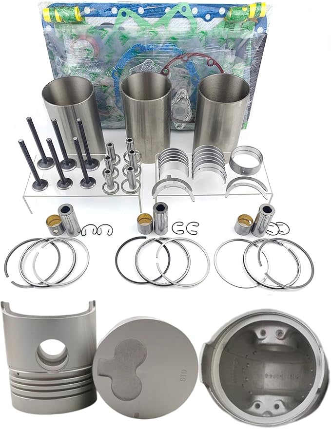 Amazon.com: 3AB1 Engine Rebuild Kit FOR Isuzu 3AB1 Engine Iseki TS3510 ...