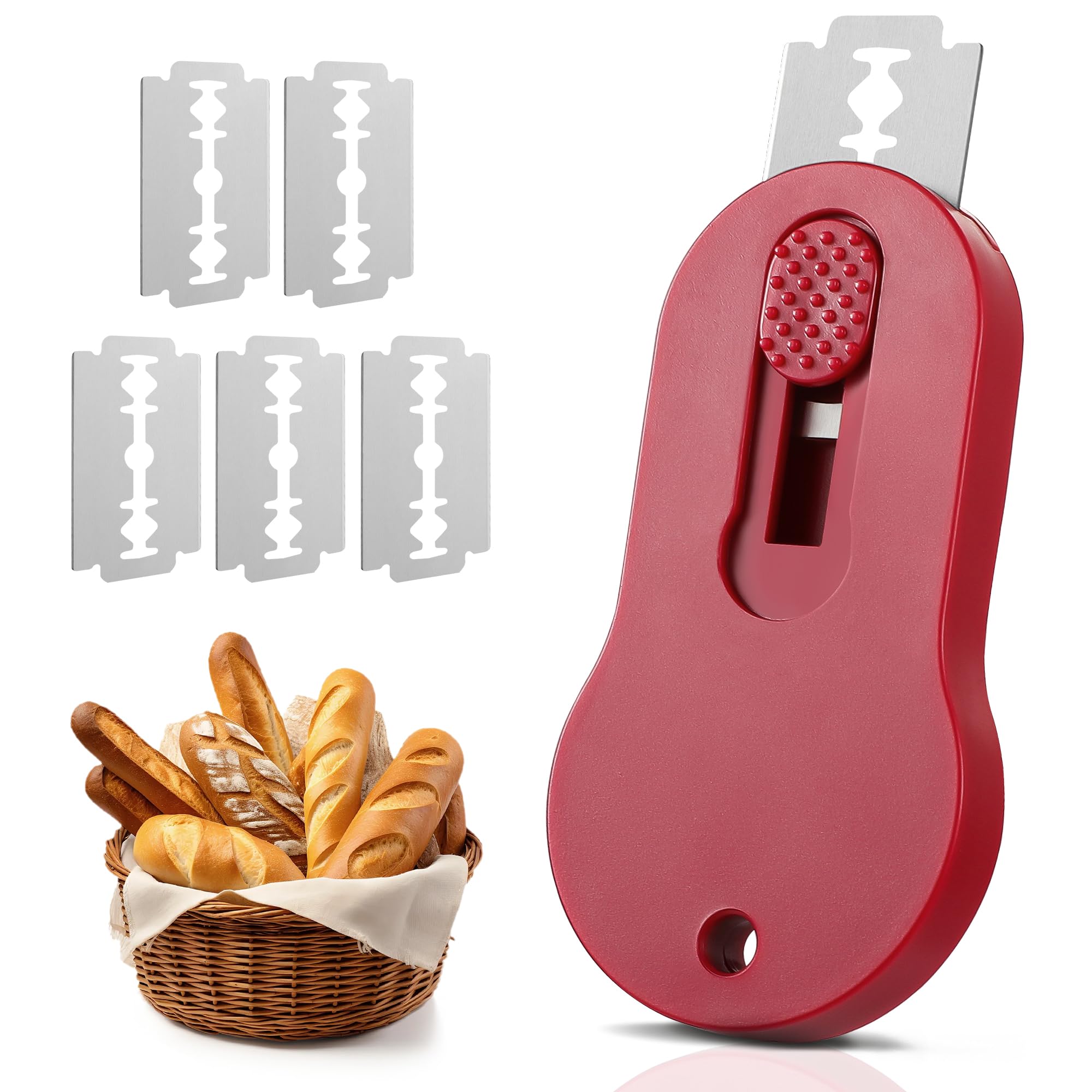 Snapklik.com : Quald Magnetic Bread Lame Dough Scoring Tool ...