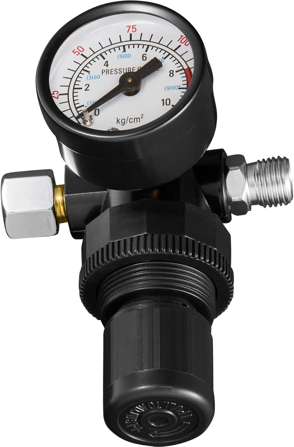 TecTake Manometer air pressure regulator reducer 1/4 " : Amazon.co.uk ...