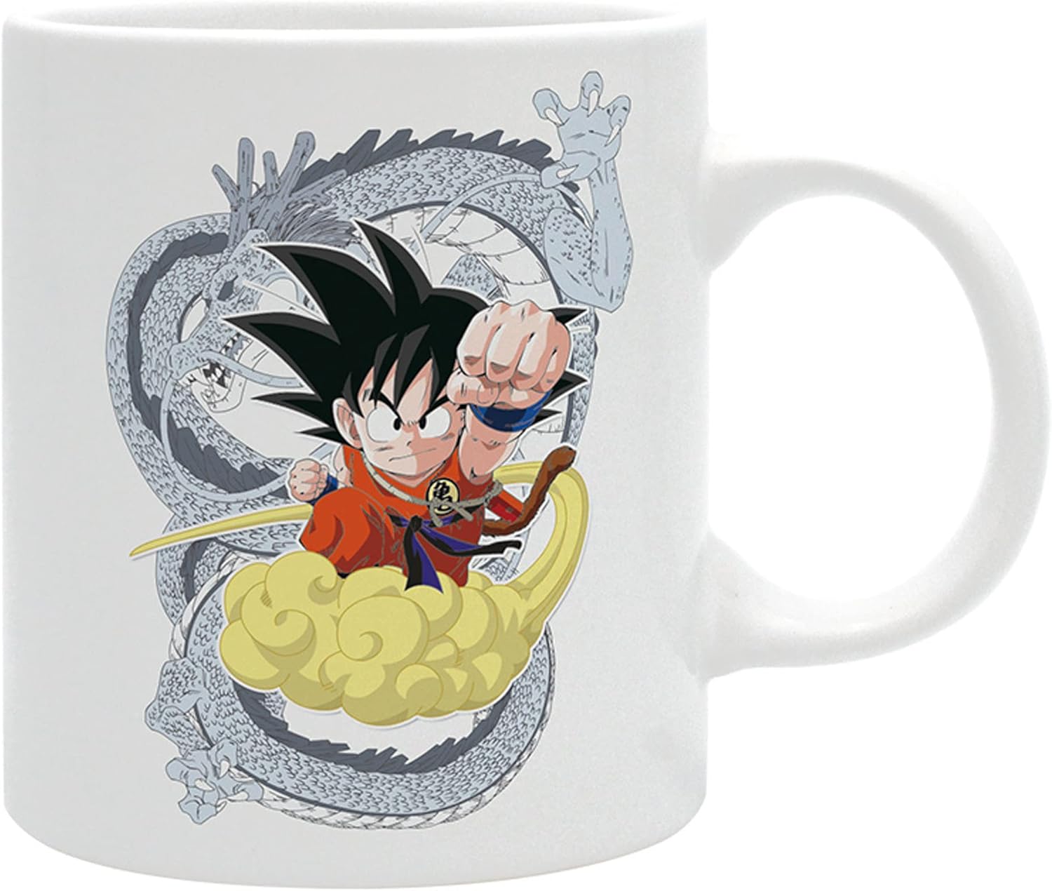 Amazon.com | ABYstyle - Dragon Ball - Mug - 320 ml - Goku & Shenron ...