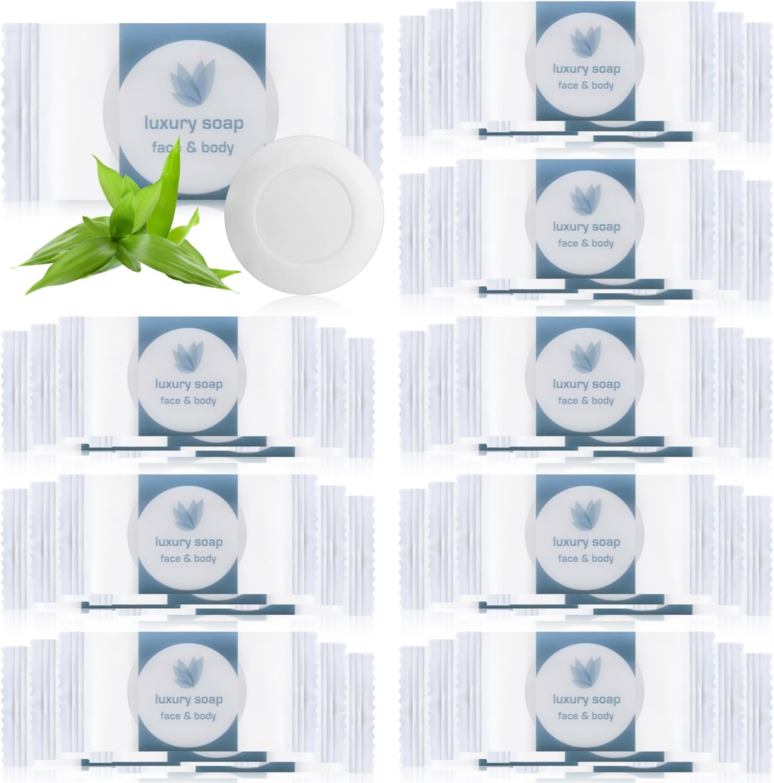 Amazon.com : Kacctyen 600 Pcs 0.35oz Mini Bar Soap Bulk Travel Soap ...