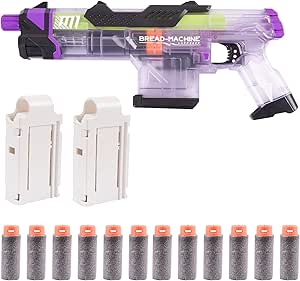 Amazon.com: ADMIRING Transparent Bread Machine Launcher Dart Blaster ...