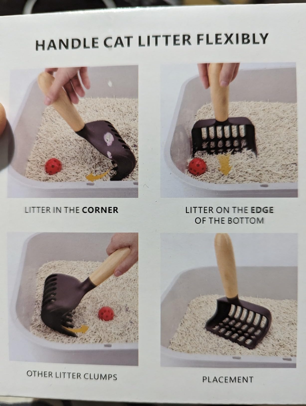 Amazon.com : Garoopion Cat Litter Scoop, Cat Scooper for Litter Box ...