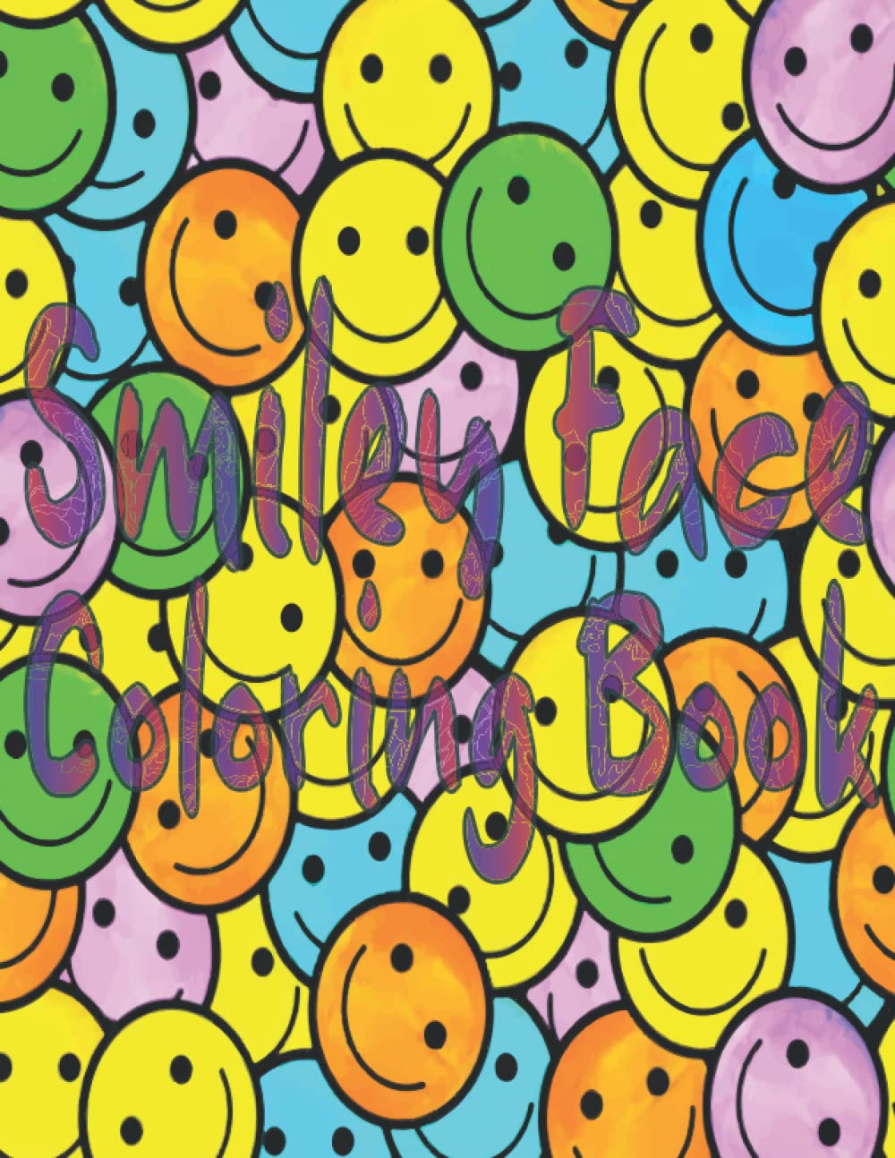 Buy Smiley Face Emoji Coloring for Kids, Happy Facial Expressions ...