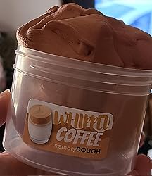 Amazon.com: Whipped Coffee Butter Slime (8oz) - memoryDOUGH Slime ...