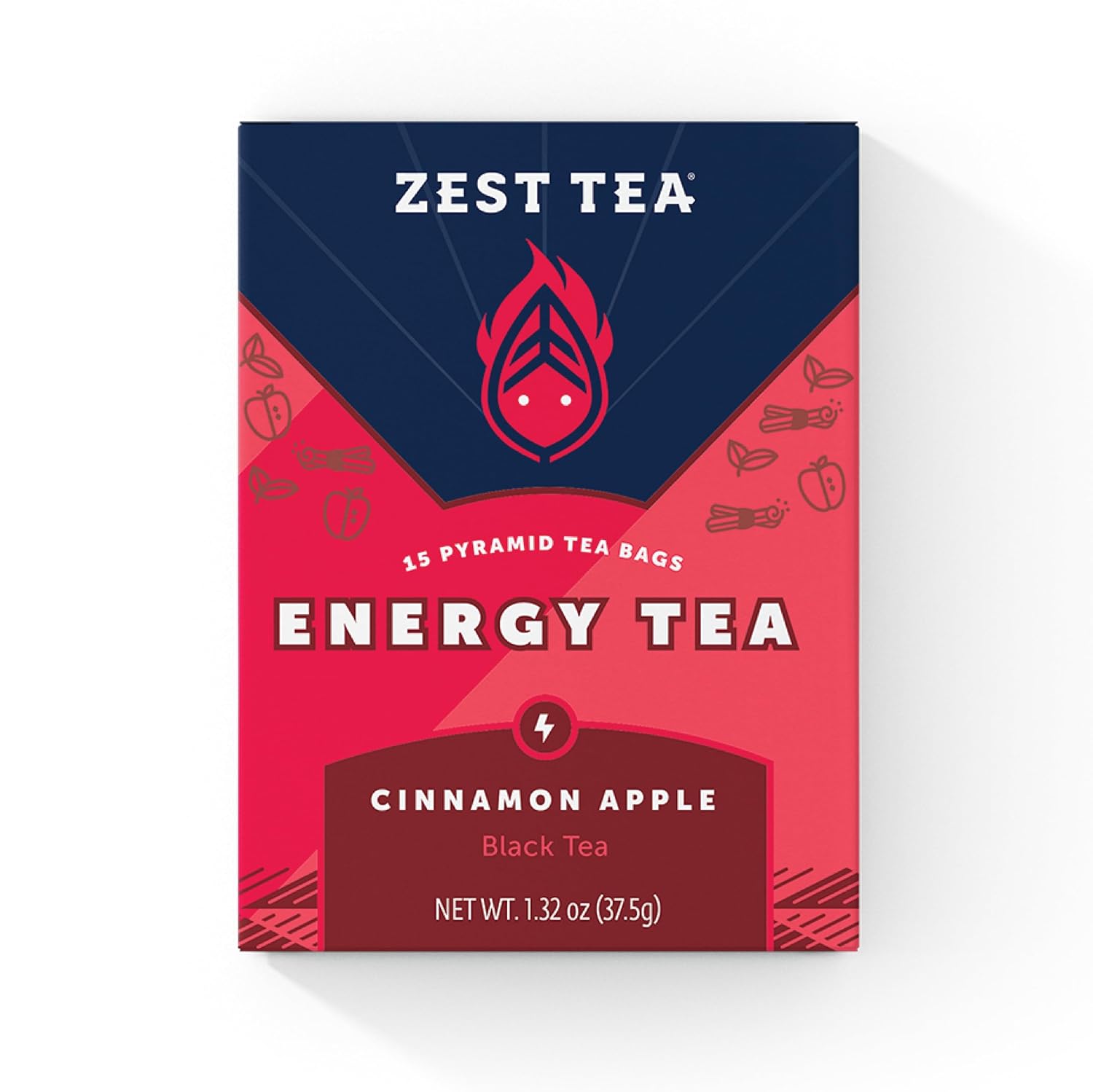 Amazon.com : Zest Tea Premium Energy Hot Tea, High Caffeine Blend ...
