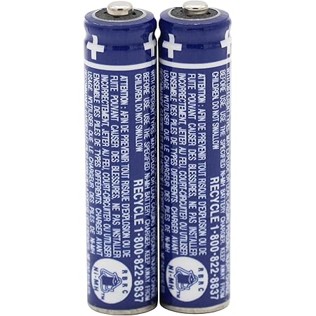 Amazon.com: Cerepros 2-Pack BK-30AAABU 1.2V 300mAh Ni-MH AAA Size ...