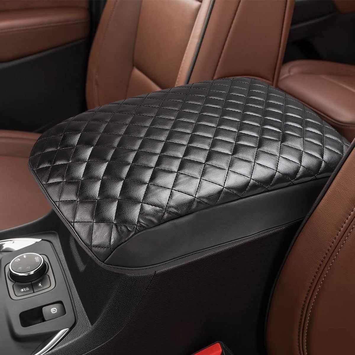 Amazon.com: INTGET Center Console Armrest Cover for Chevy Traverse ...