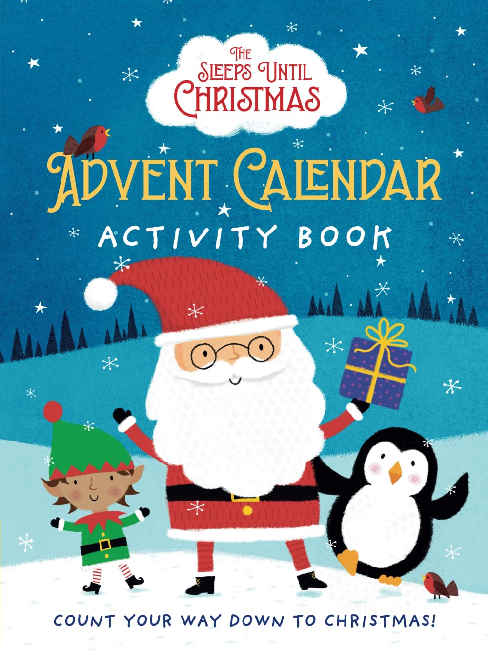 Sleeps Until Christmas | The Advent Calendar Activity book: Count your ...