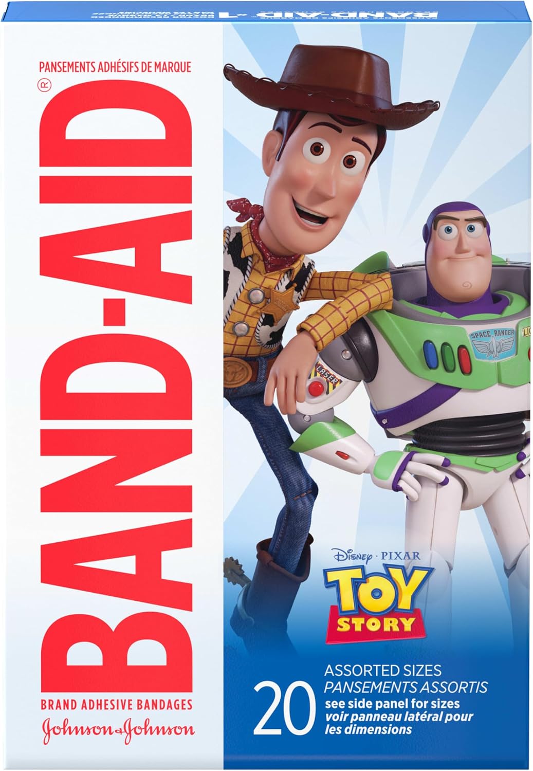 Band-Aid Brand Adhesive Bandages for Minor Cuts and Scrapes, Disney ...