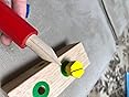 Amazon.com: Hey! Play! Screw Block Toy- Kids Wooden Manipulative with ...