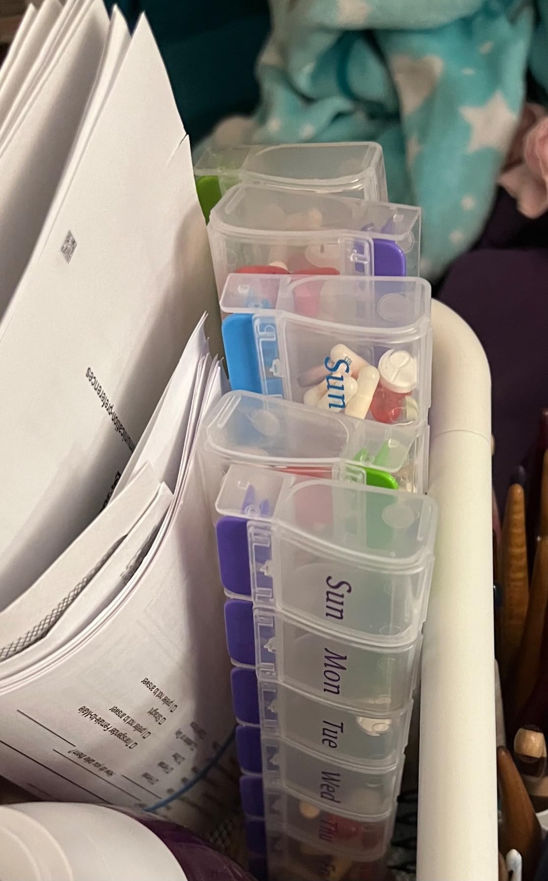 Amazon.com: EZY DOSE Weekly (7-Day) AM/PM Pill Organizer, Vitamin Case ...