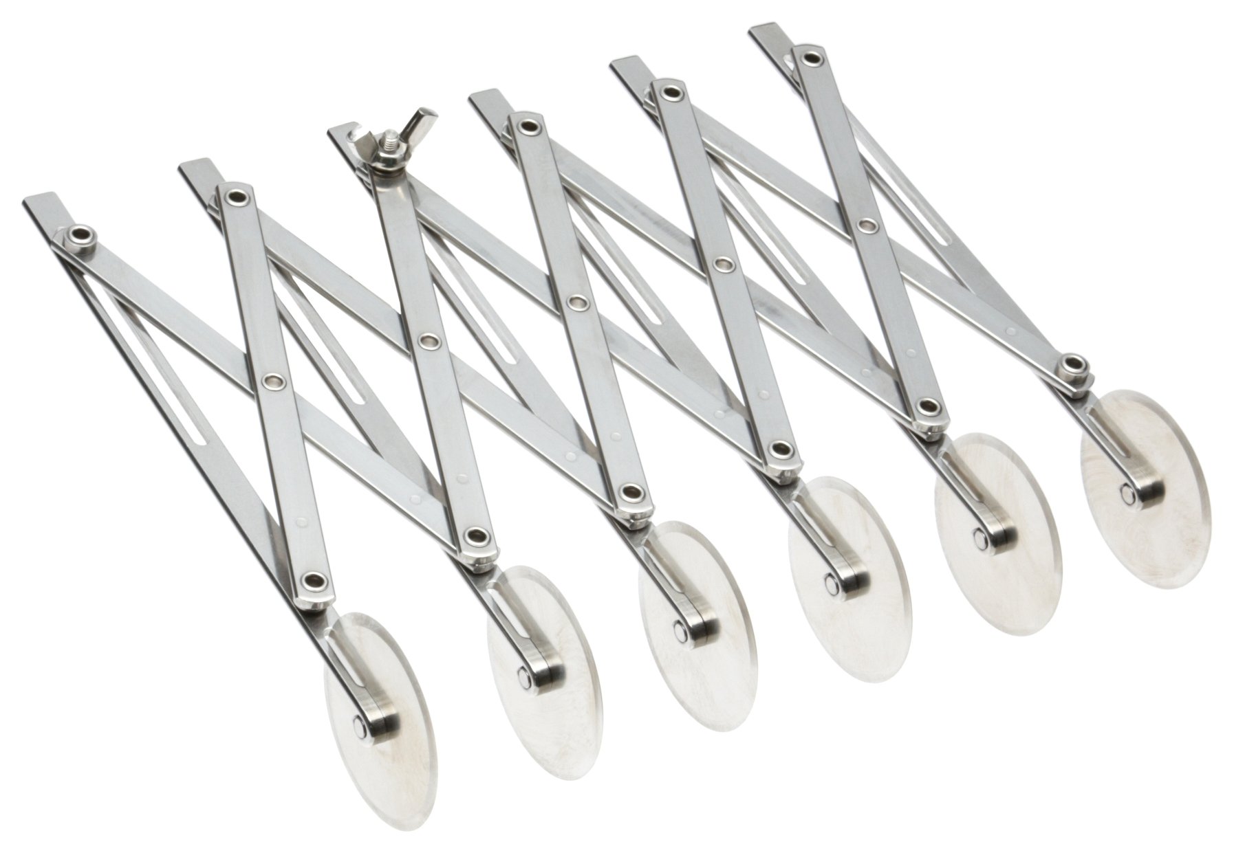 Amazon.com: Ateco 6 Wheel Stainless Steel Cutter, 2 1/8 Inch Wheels ...