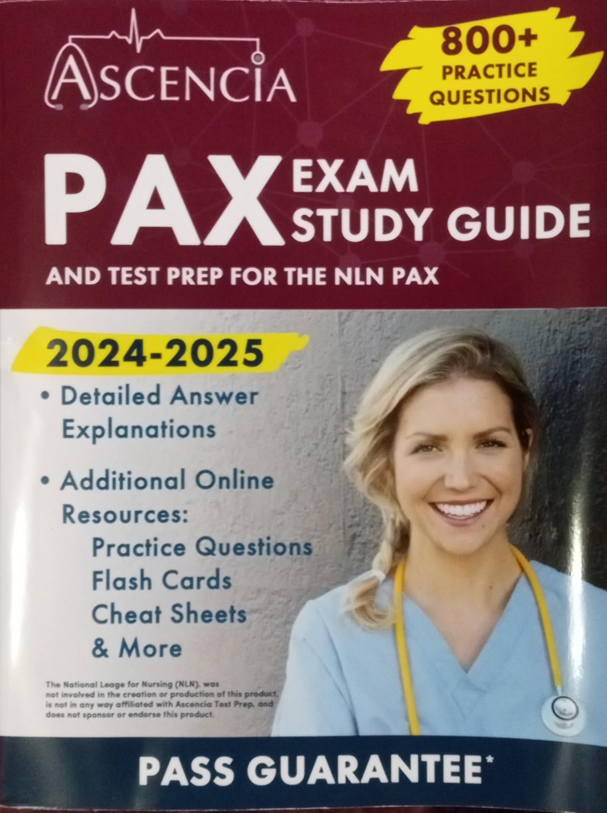 PAX Exam Study Guide 2024-2025: 800+ Practice Questions and Test Prep ...