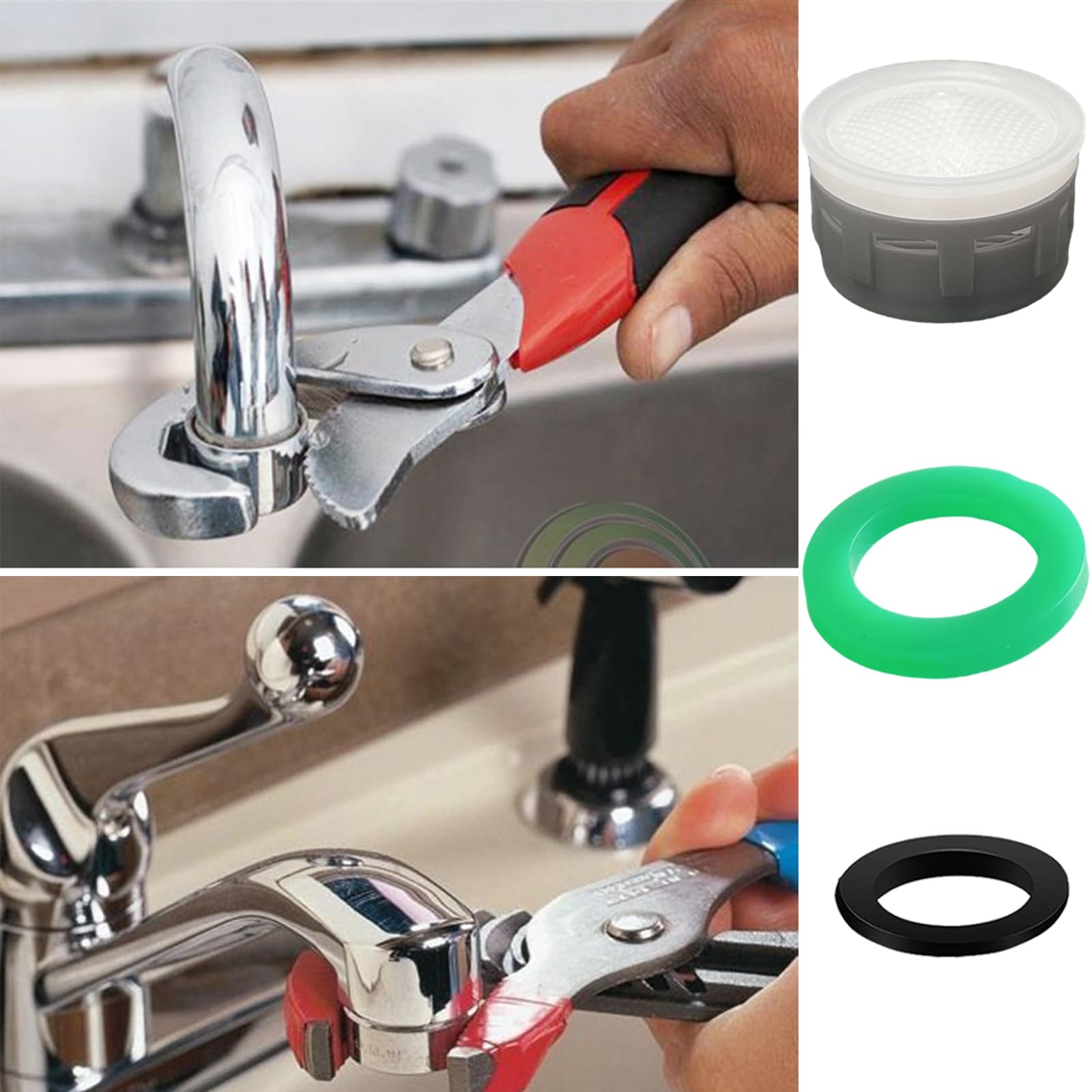 Snapklik.com : Faucet Aerator, 1.5 GPM Restrictor Plug-in Faucet ...