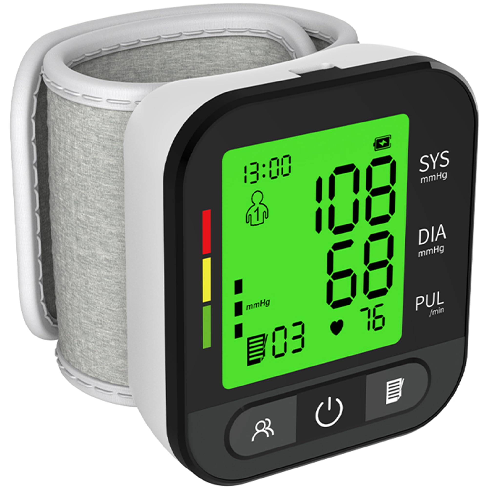 Amazon.com: Wrist Blood Pressure Monitor for Home Use - Blood Pressure ...