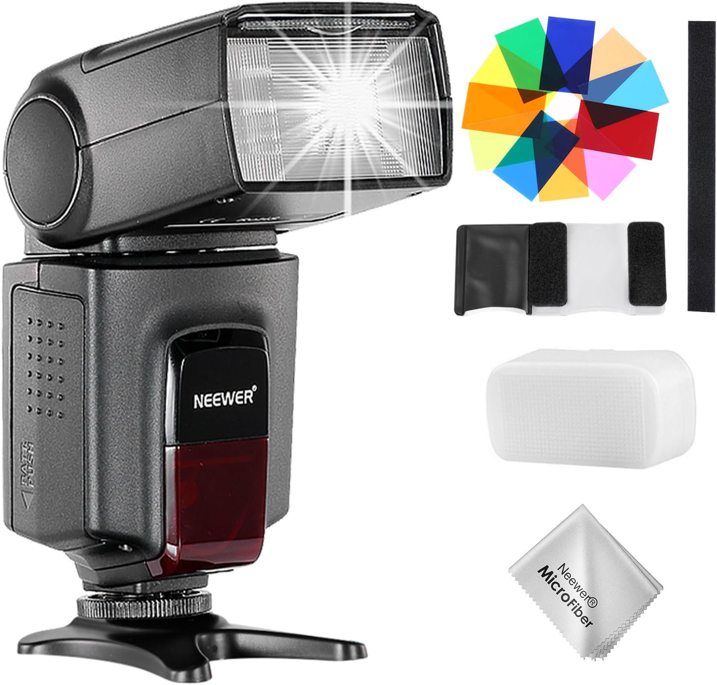 Amazon.com : Neewer TT560 Flash Speedlite with 12 Color Filters and ...