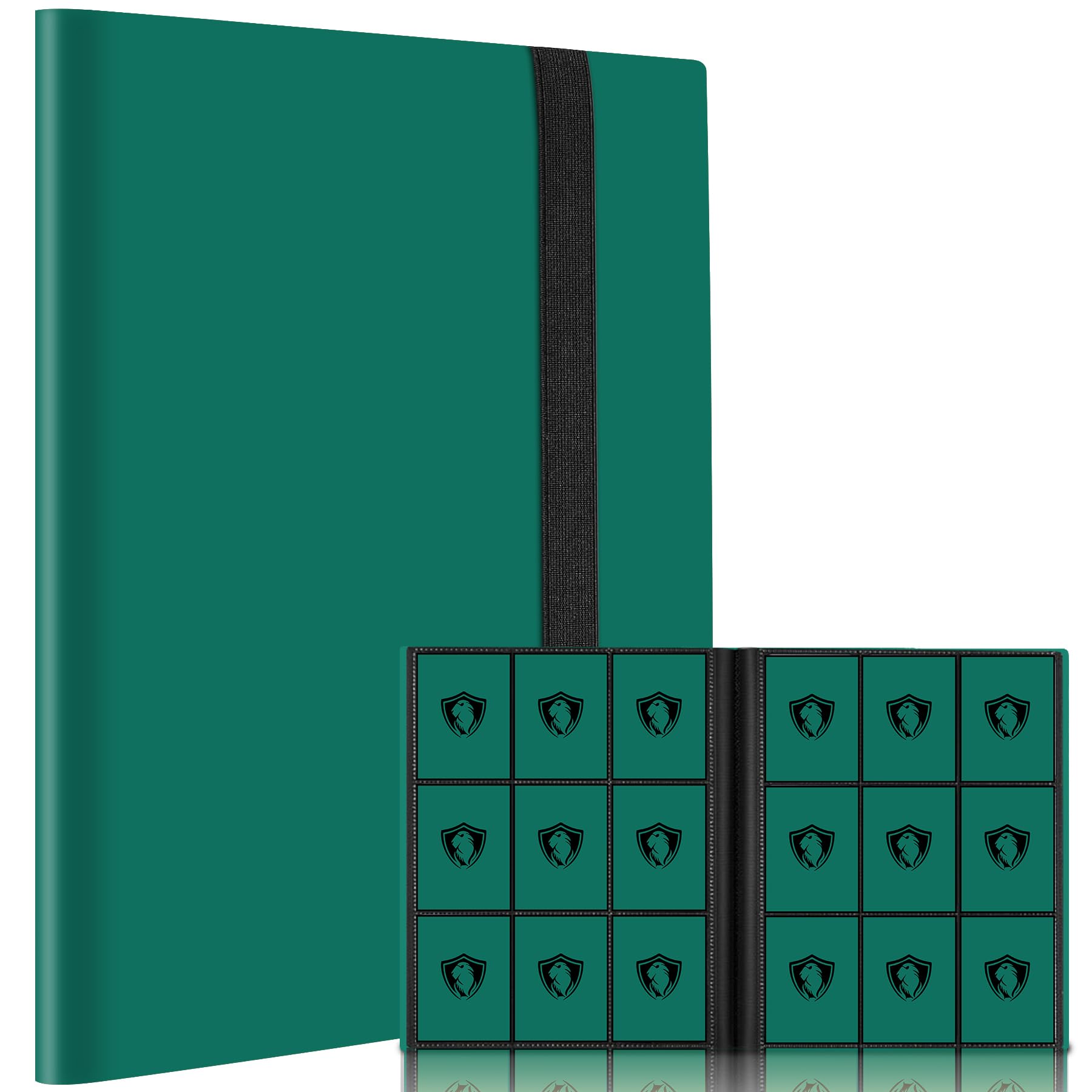 Amazon.com: Premium Card Binder 9 Pocket, Premium Card Book for 360 ...
