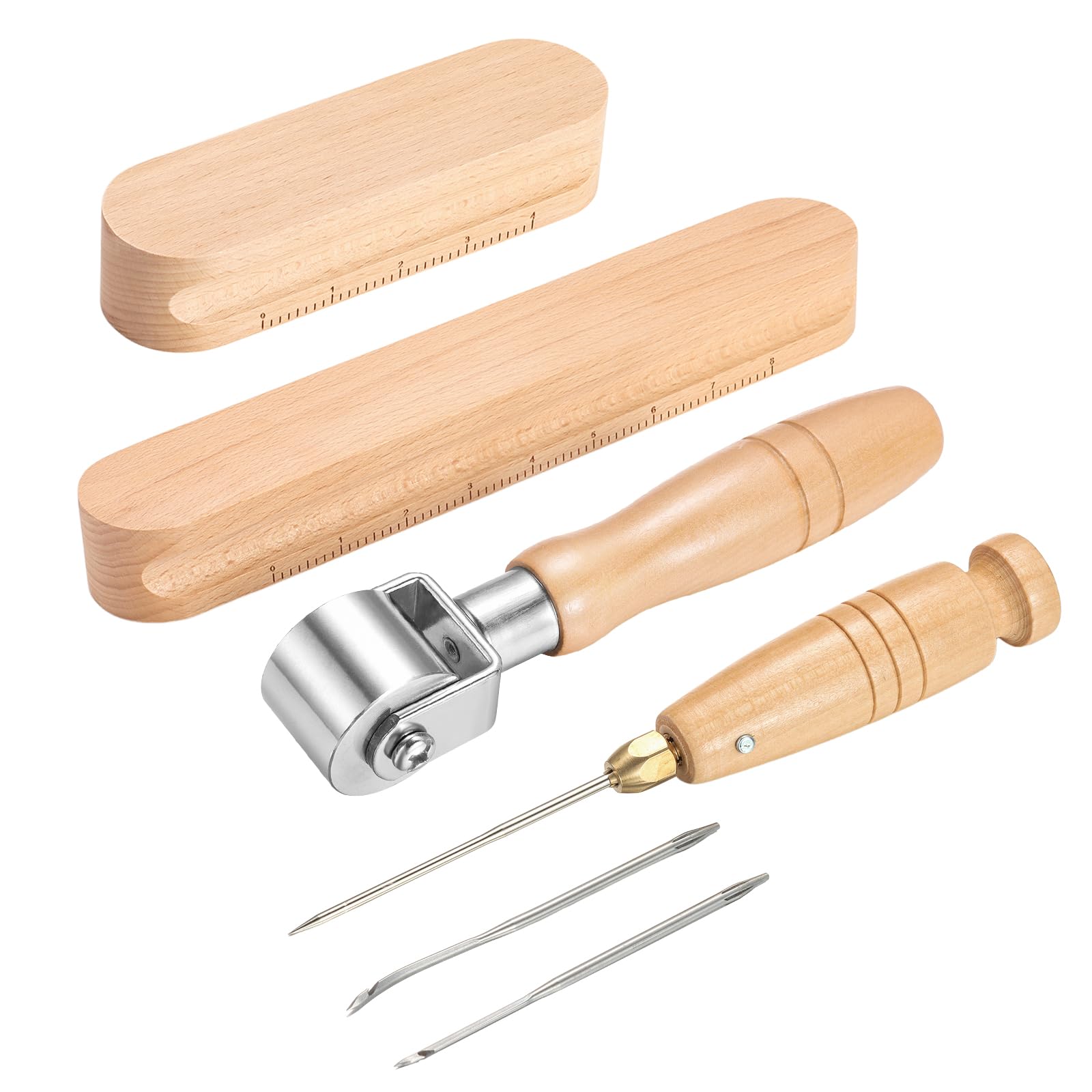 Amazon.com: Dazzleimart 4 PCS Sewing Quilting Tools Sets, 2pcs Wooden ...
