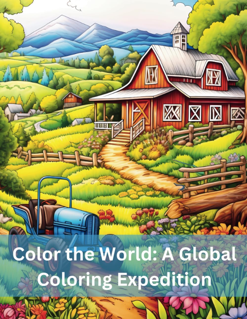 Amazon.com: Color the World: A Global Coloring Expedition with 86 ...