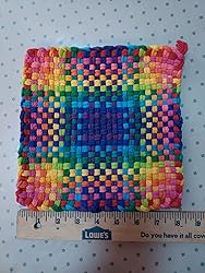 Amazon.com: Friendly Loom Lotta Loops 10" Pro Size Bright Cotton Loops Makes 8 Potholders ...