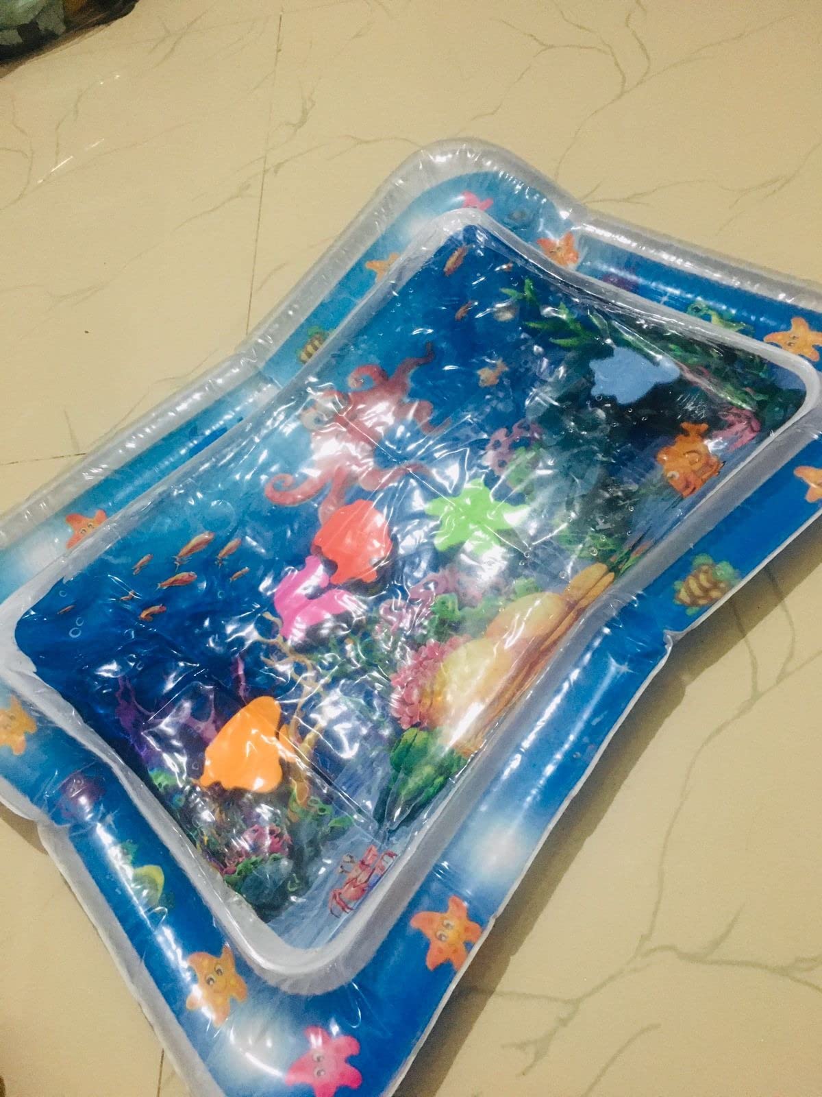 Aldor Baby Kids Water Playmat, Inflatable Tummy Time Leakproof Play Mat ...