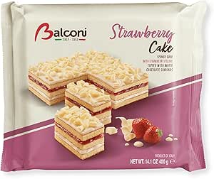 Balconi Cakes (400g) - Premium Quality Italian dessert cake (GMO-Free ...