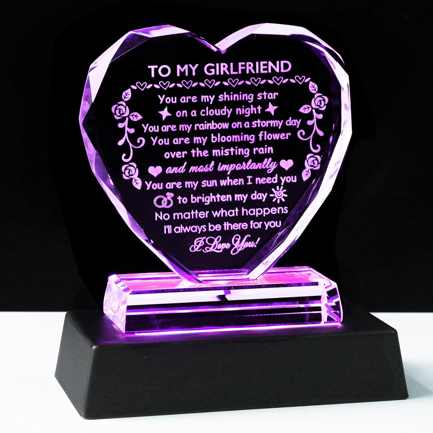 Amazon.com: YWHL Romantic Girlfriend Gifts from Boyfriend, To My ...
