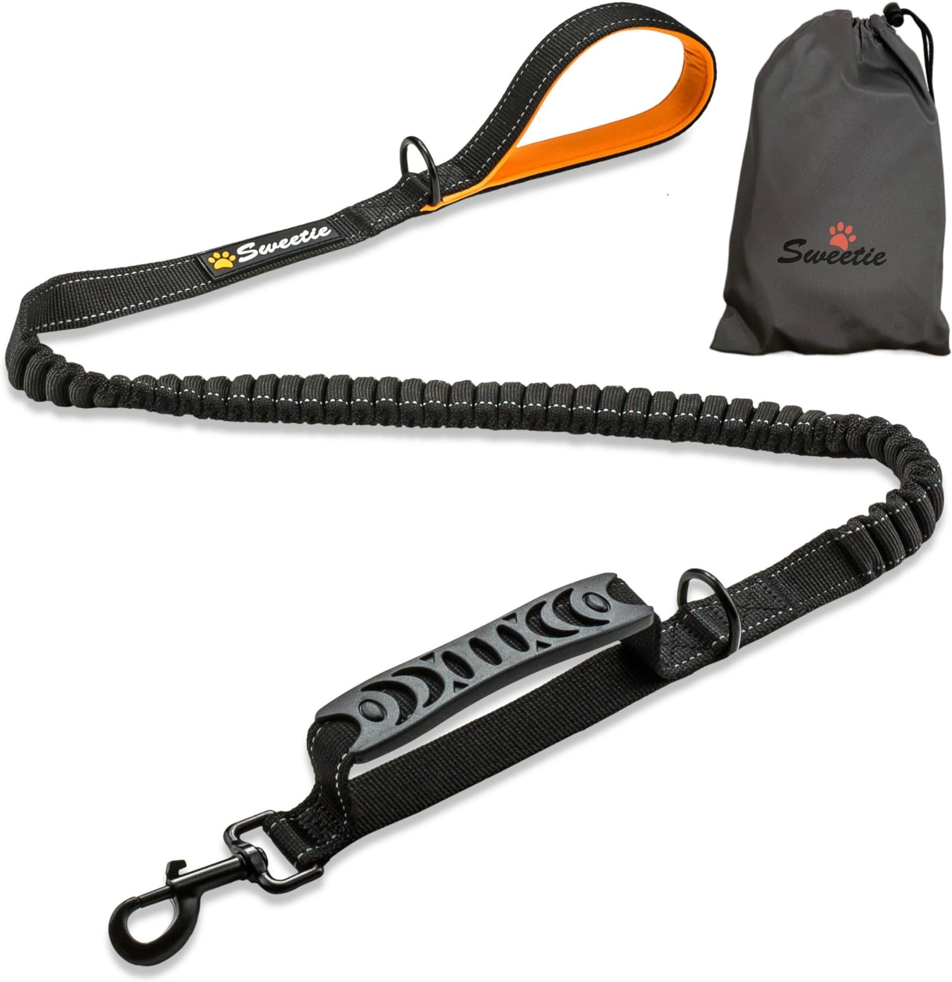 Sweetie Bungee Dog Lead Shock Absorber - Strong Leash 4FT to 5.6FT Long ...