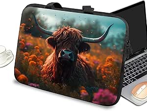 Amazon.com: Universal Laptop Case Sleeve 10 inch with Handle and Zipper ...