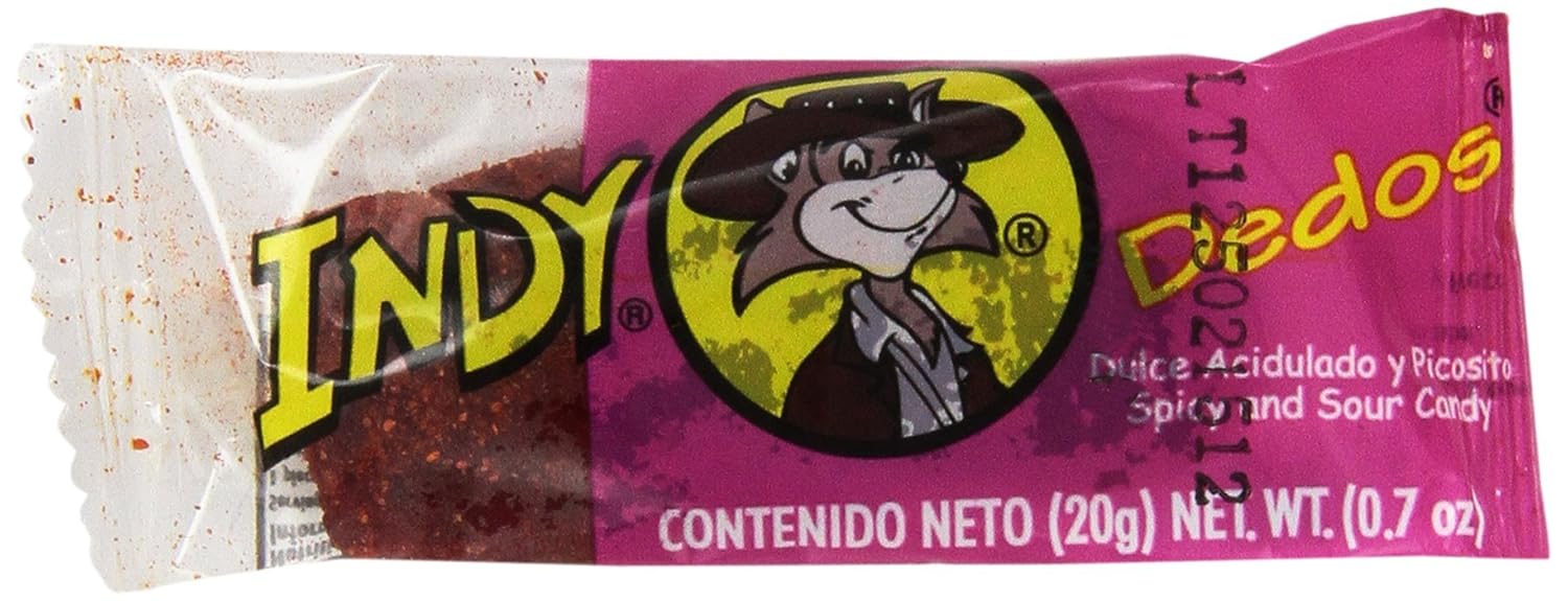 Amazon.com : Indy Dedos Spicy and Sour Mexican Candy, 8.4 oz., 12 Count ...
