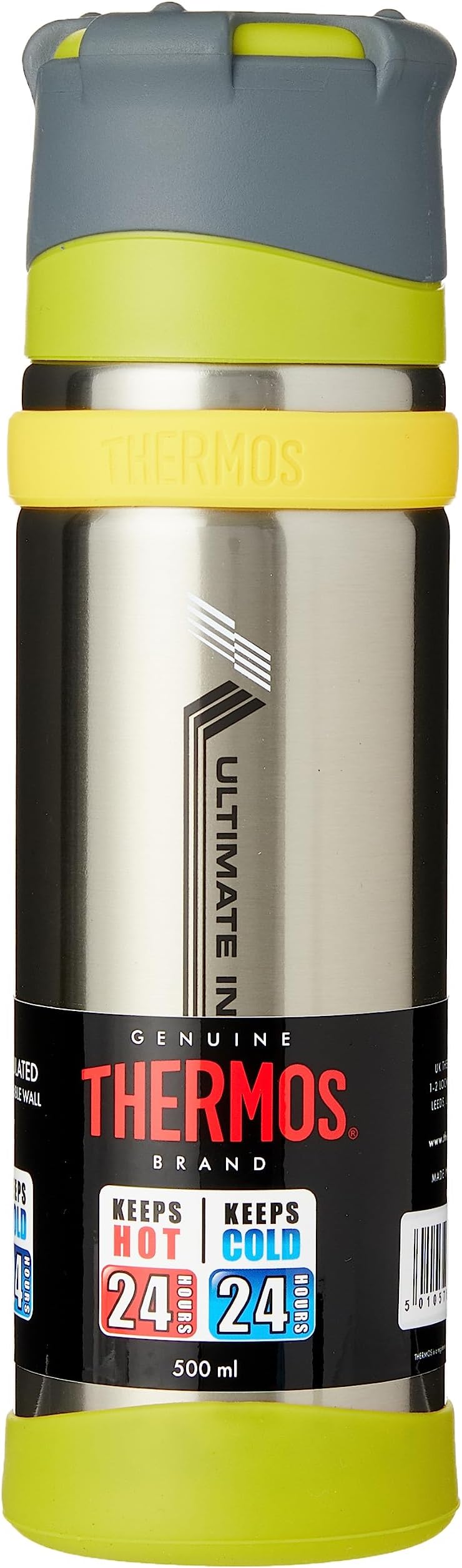 Thermos 170510 Ultimate Flask - Gun Metal (500ml) : Amazon.co.uk: Home ...