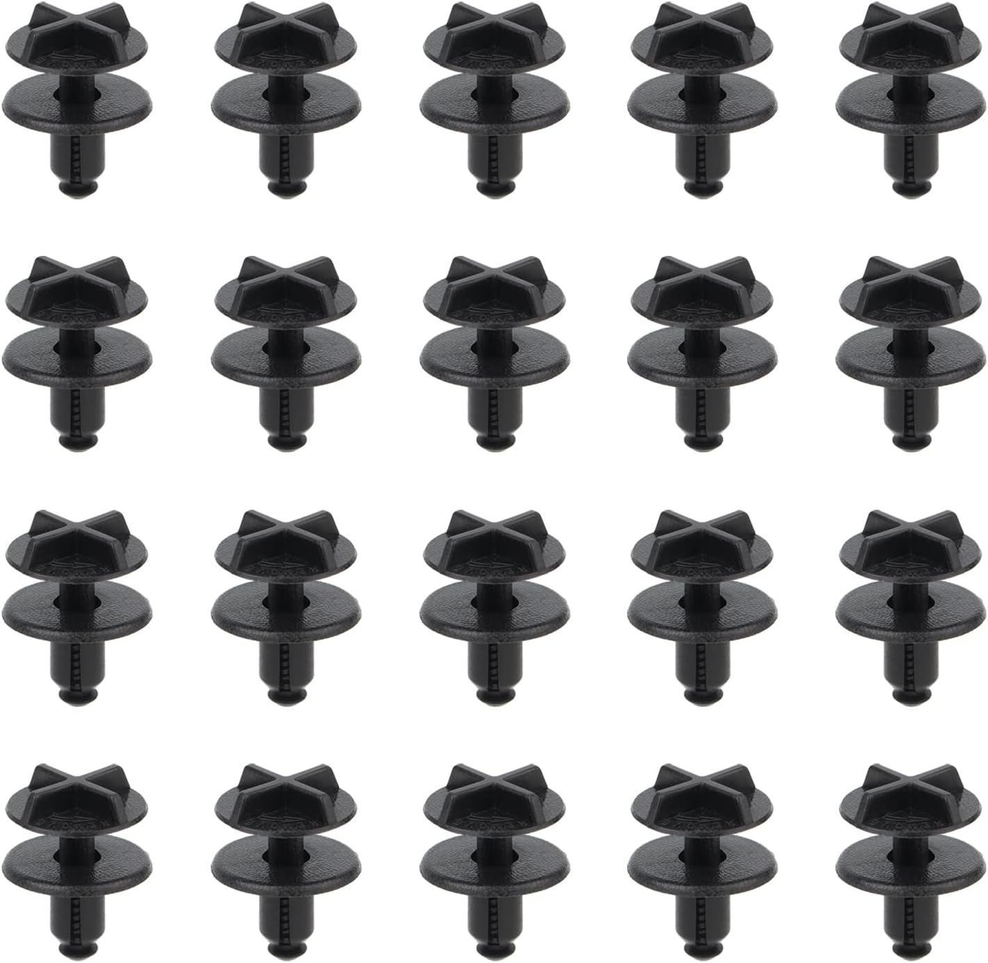 Amazon.com: Topkidame 30pcs Sight Shield & Trim Push-Type Retainer Clip ...