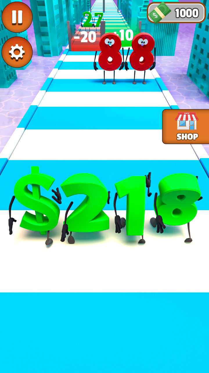 Number Shooter Run and Merge - Digit Master 3D - App on Amazon Appstore