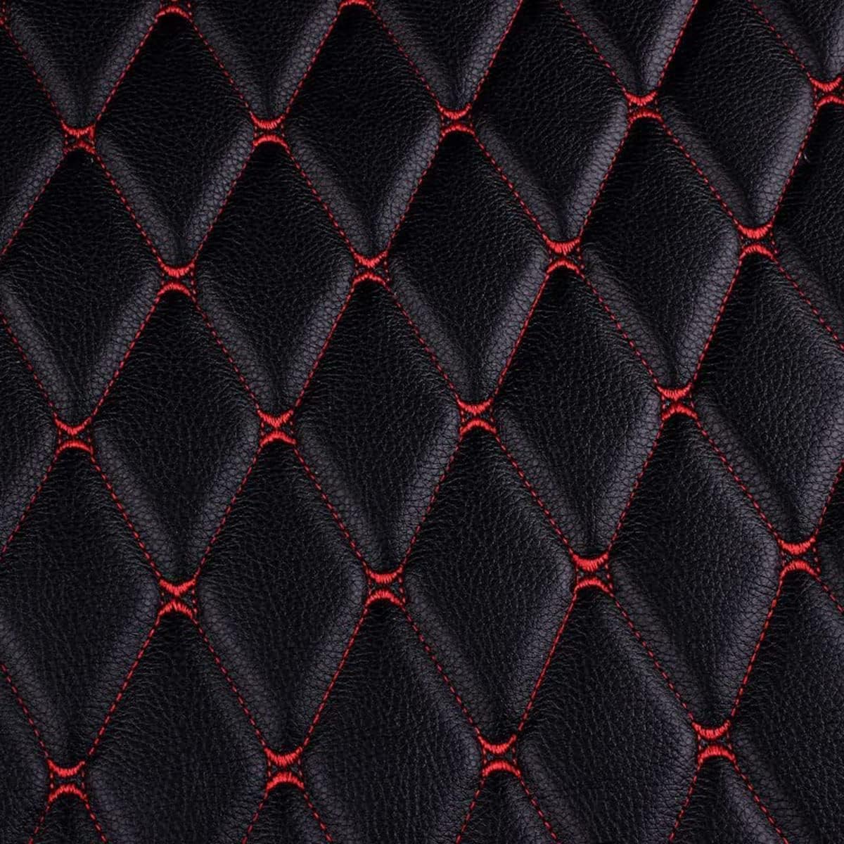 Amazon.com: LANOBA Quilted Foam Vinyl Fabric Classic Pattern with 0.23 ...
