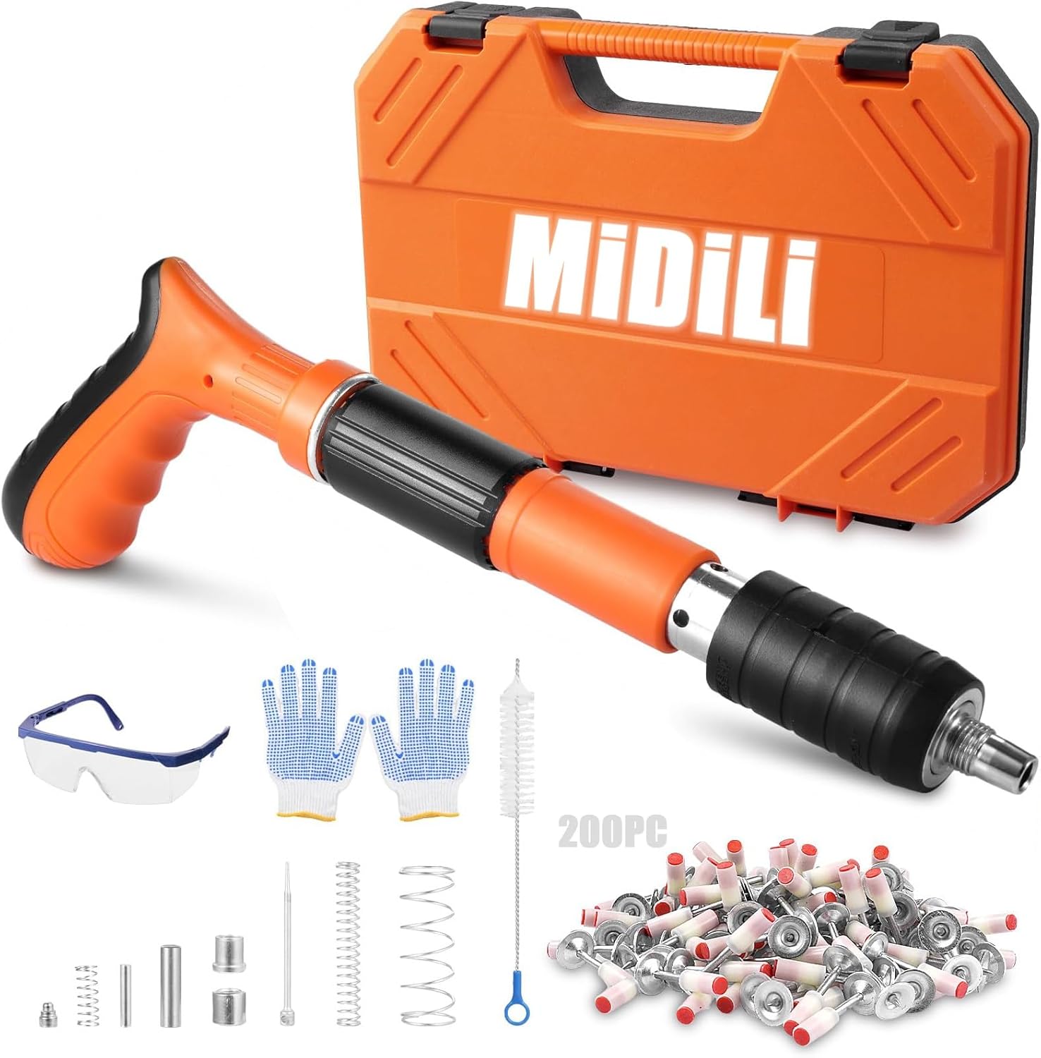 Manual Mini Steel Nail Gun Power Adjustable Wall Nail Guns for Ceiling ...