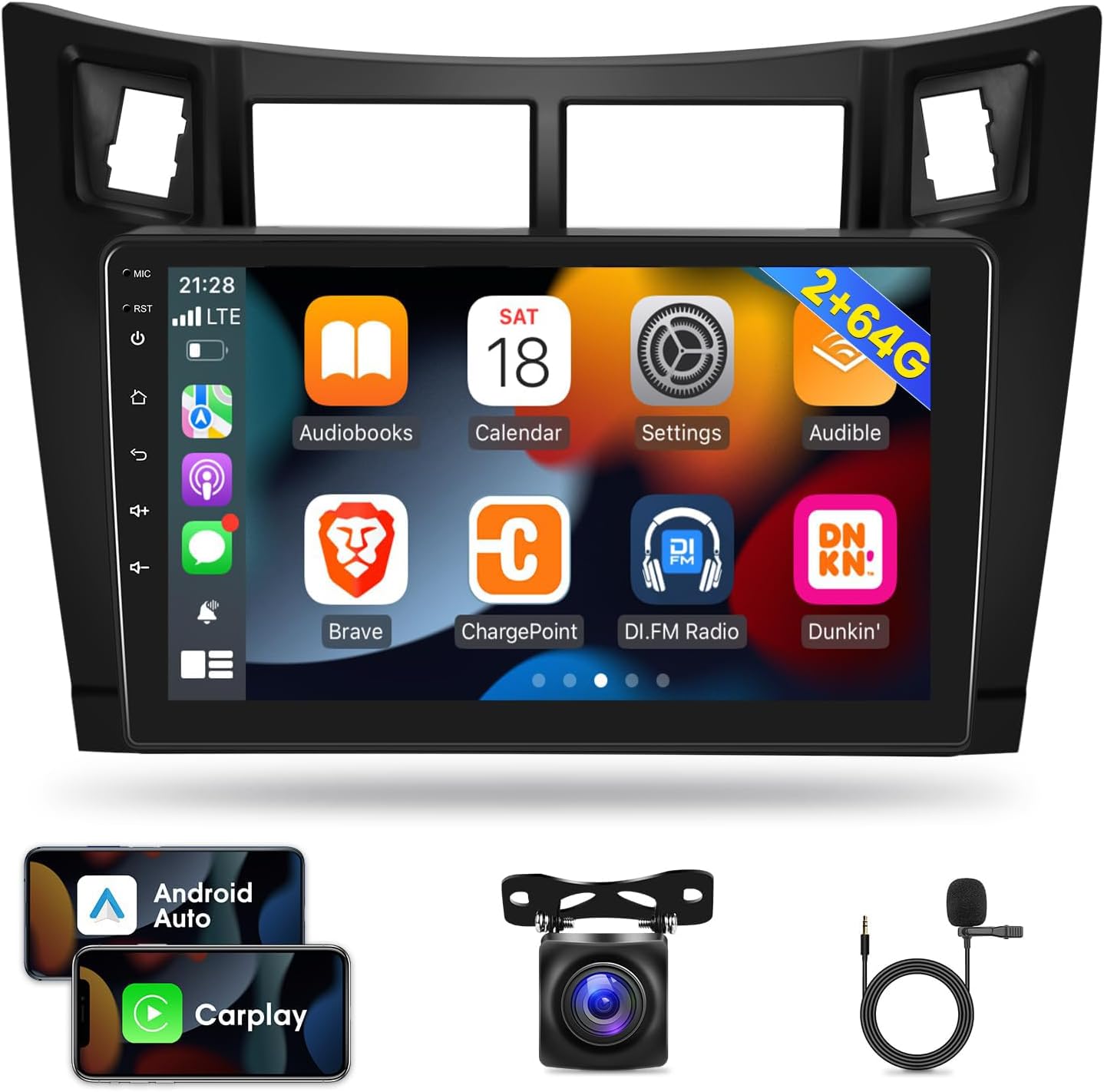 Amazon.com: [2G+64G] Car Radio for Ford Ranger 2011-2015, 9 inch ...