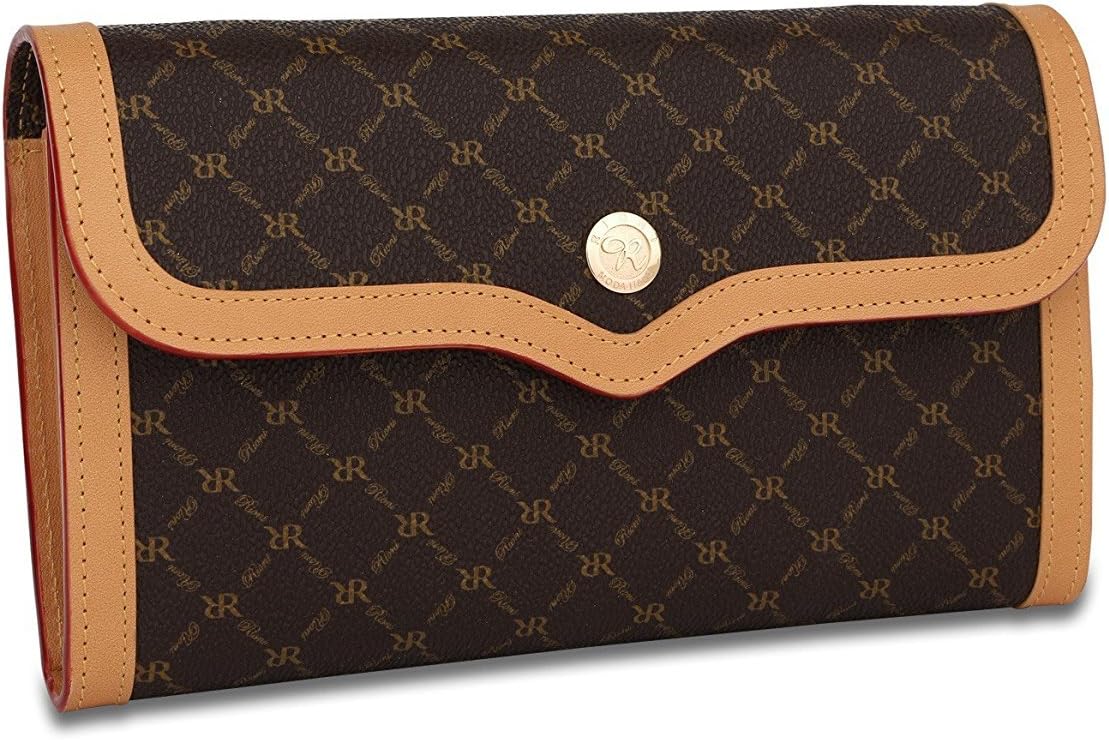 RIONI Signature (Brown) - The Everyday Clutch: Handbags: Amazon.com