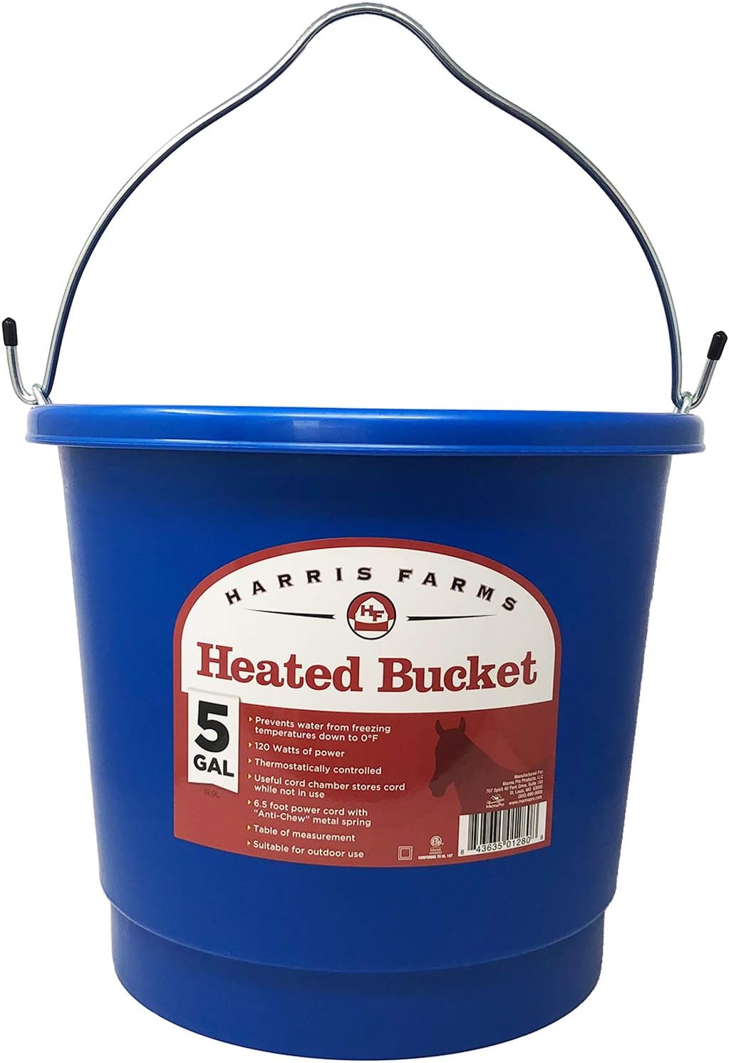 Amazon.com: Farm Innovators Heated Water Bucket, 5 Gallon : Pet Supplies