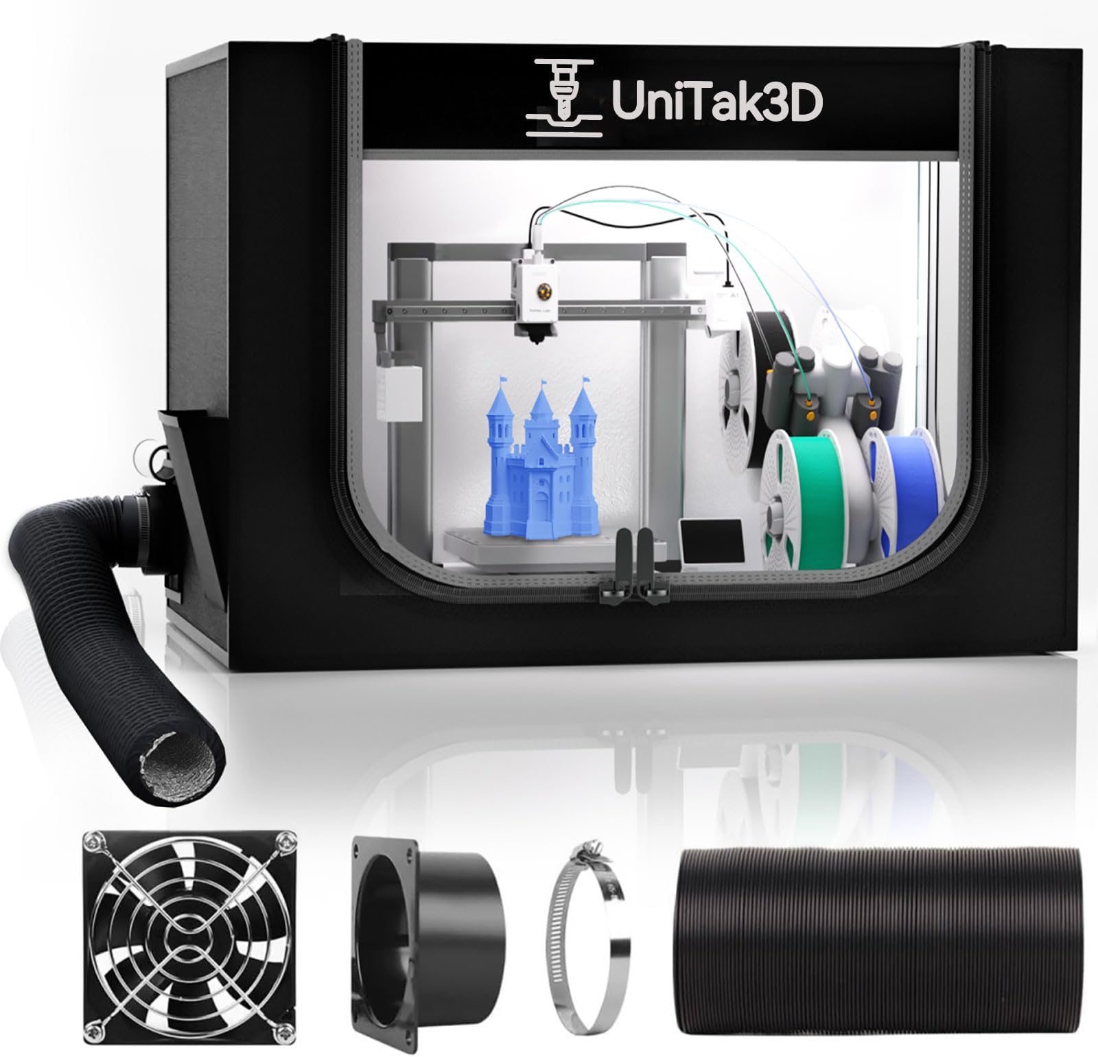 3D Druckergehäuse für Bambu Lab A1 Combo/A1 Mini Combo,840X570X570mm ...