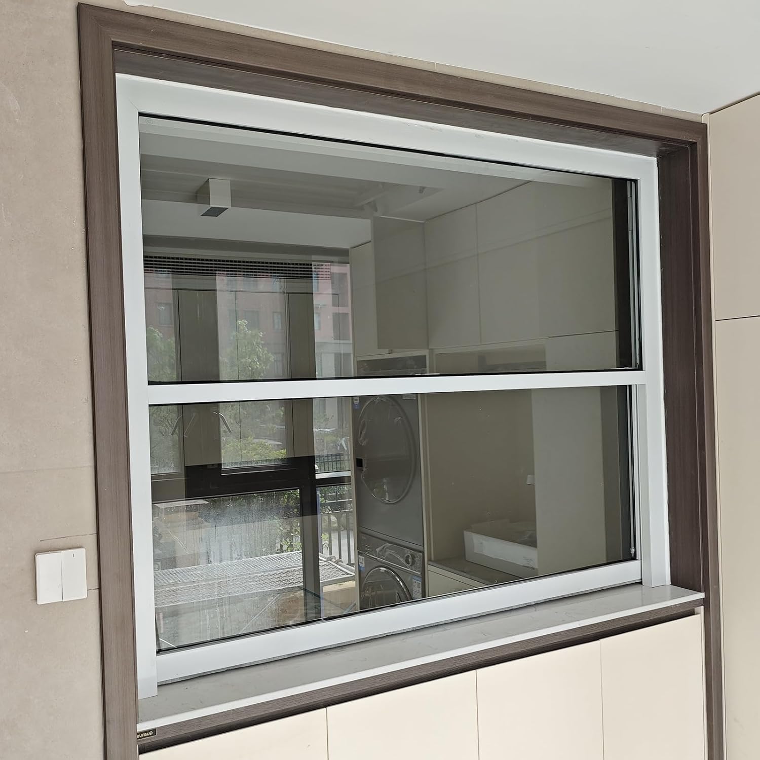 Amazon.com: ZAQYCM Backyard Shed Windows Flush Mount White, Greenhouse ...