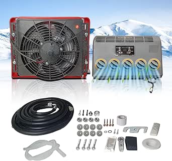 Truck 24V Air Conditioner 6500 BTU, 24 Volt Dc Air Conditioner Split ...